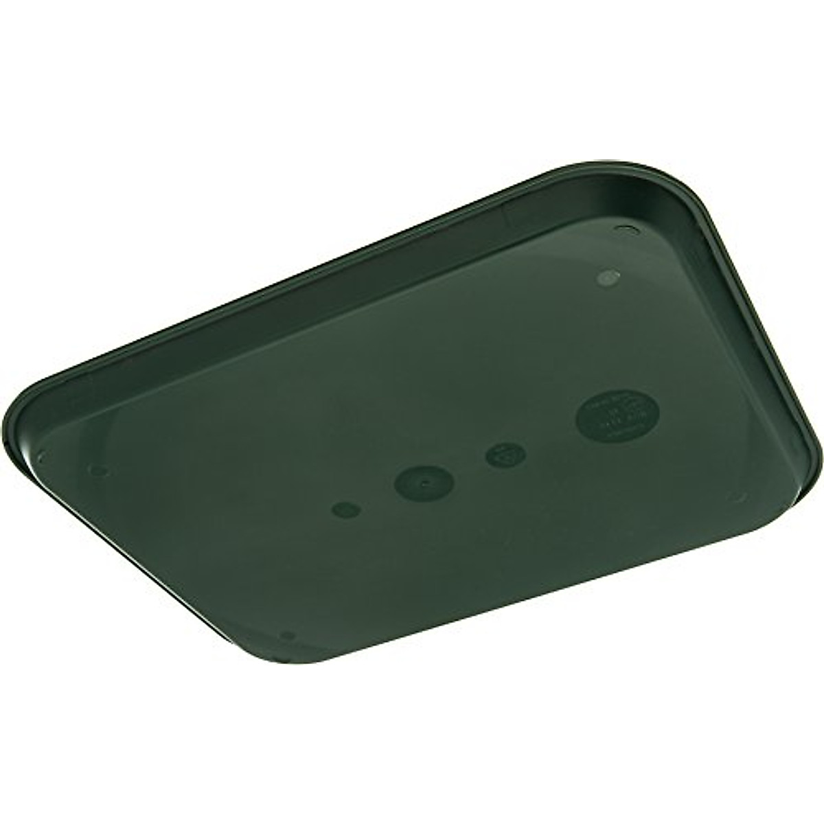 Carlisle FoodService Products Cafe Plastic Fast Food Tray for Cafeteria, 14" x 18", Green