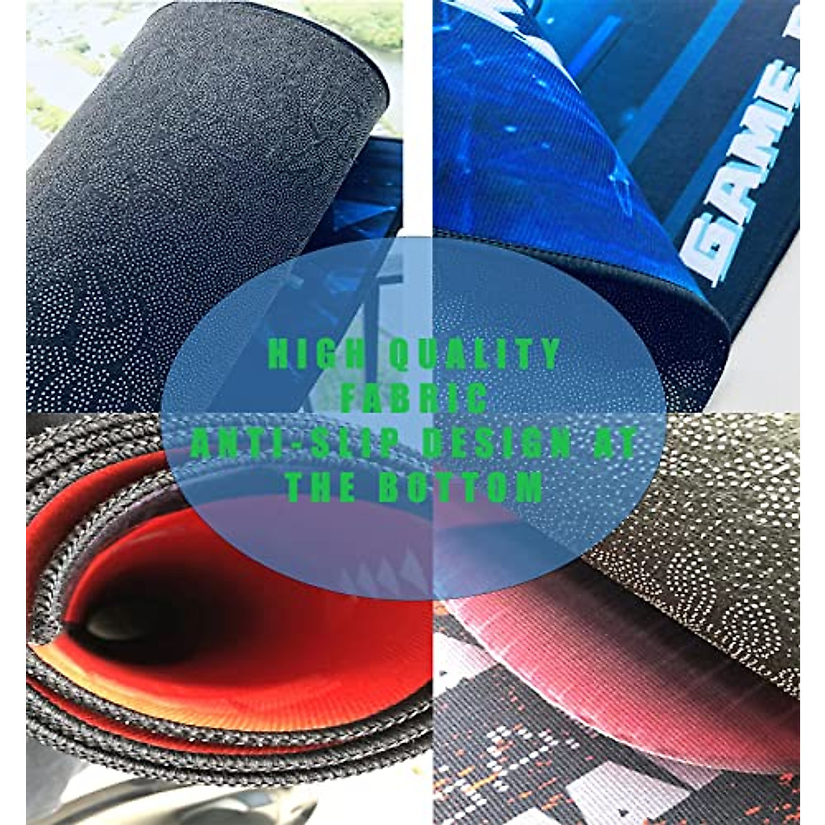 ELKEYE Gamer Rug Boys Game Controller Rug Gamer Video Player Floor Mat Gamepad Pattern Throw Rug Game Room Bedroom Decor Polyester Mat, Black, 35''×23''