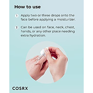 COSRX Hydrium Centella Aqua Soothing Ampoule | 40ml/1.35 fl.oz | Centella Asiatica (Cica) 42% Lightweight Facial Moisturiser Essence | Daily Serum | Korean Skin Care, Animal Testing Free, Paraben Free
