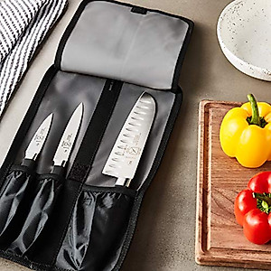 Mercer Culinary - Genesis 4-Piece Forged Starter Set,Black