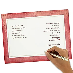 Hallmark Sweetest Day Card (For The One I Love)