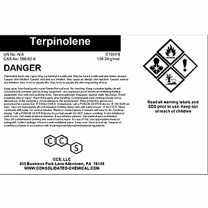 Terpinolene 90 (Terpinene) High Purity Aroma Compound 30ml (1 fl oz)