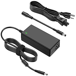 Laptop Charger Cord for Dell Inspironn, 19.5V 3.34A 65W 60W 19.5V 2.31A 45W AC to DC Power Adapter with 7.4 * 5.0mm 4.5 * 3.0mm Charging Connectors.