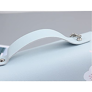 Kawaii Cherry Blossom Pencil Bag Pink Sweet Pencil Case Large Capacity Stationery Pouch School Supplies Makeup Bag Cute Pencil Case (Pink)