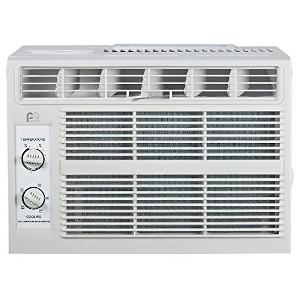 Perfect Aire5PMC5000 5,000 BTU 115-Volt Window Air Conditioner with Mechanical Controls, Installation Kit, Washable Filter, 150 sq. ft., White