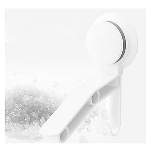 TiStm Towel Racks Towel Shelfs,Towel Rack Bathroom Suction Cup with Two Hooks,Simple Environmentally Friendly Kitchen Toilet Double Pole Rack No Drilling/32Cm (Color : 32cm)
