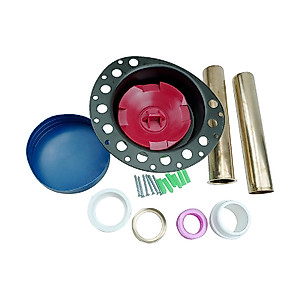 Freestanding Tub Drain Rough-in Kit Bathtub Drain Kit with PVC Plastic Adapter and Brass Tail Pipes Compatible with Freestanding Bathtub Floor Mounted Bathtub and Copper Bathtub