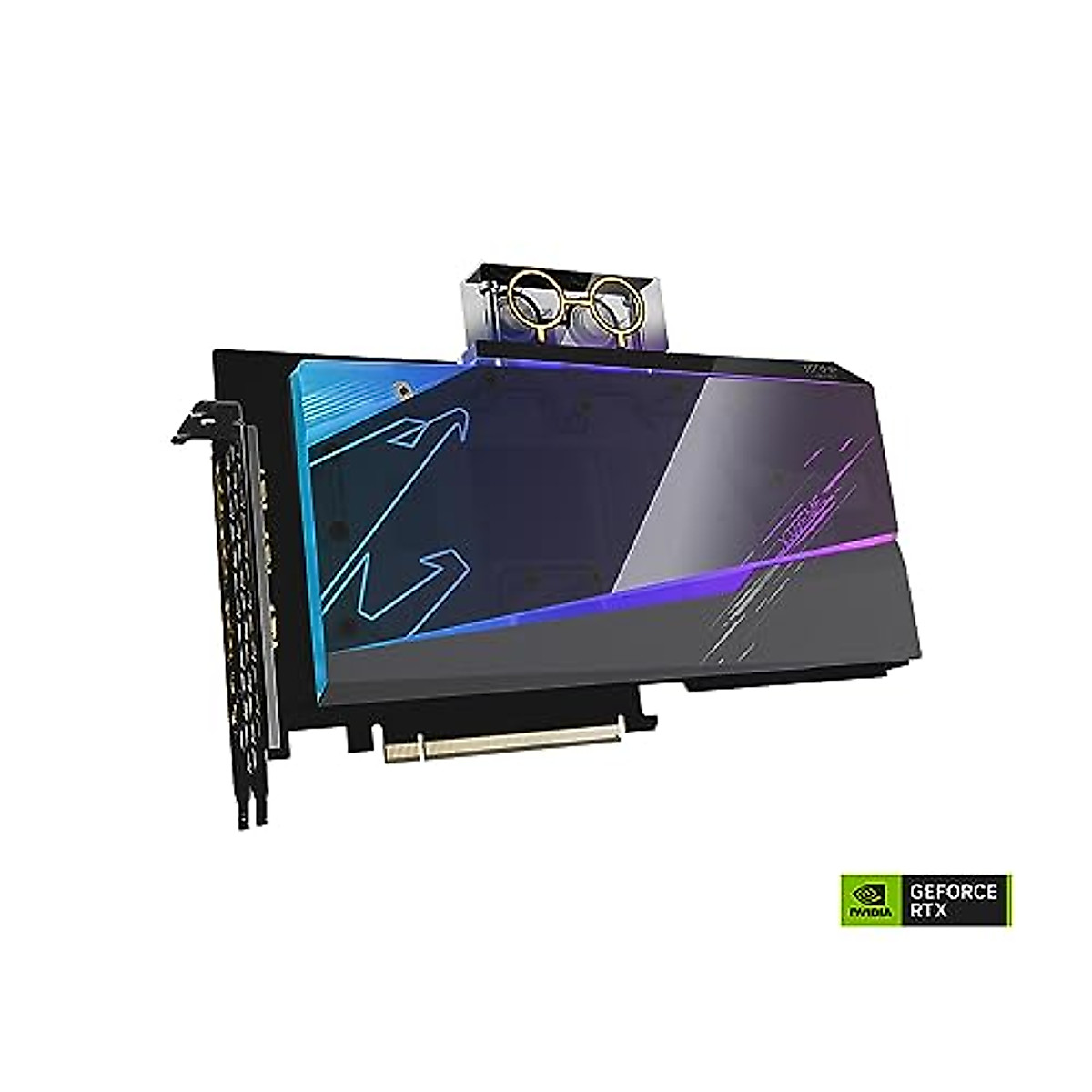 Gigabyte AORUS GeForce RTX 4070 Ti 12GB Xtreme WATERFORCE WB Graphics Card, WATERFORCE Water Block Cooling System, 12GB 192-bit GDDR6X, GV-N407TAORUSX WB-12GD Video Card