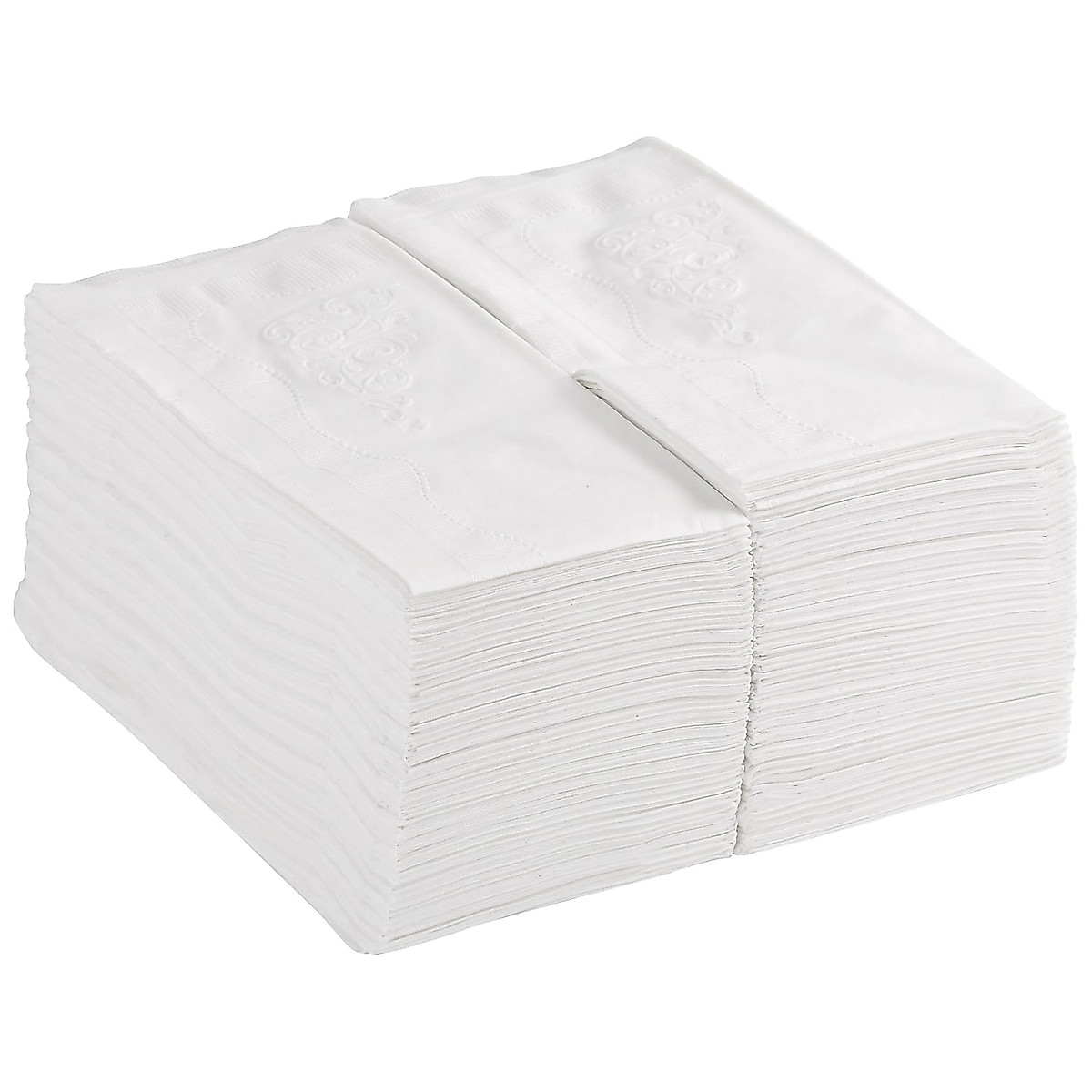 Dixie Dinner Napkin, 2-ply, White, 3024 Napkins/Pack (34440CT)