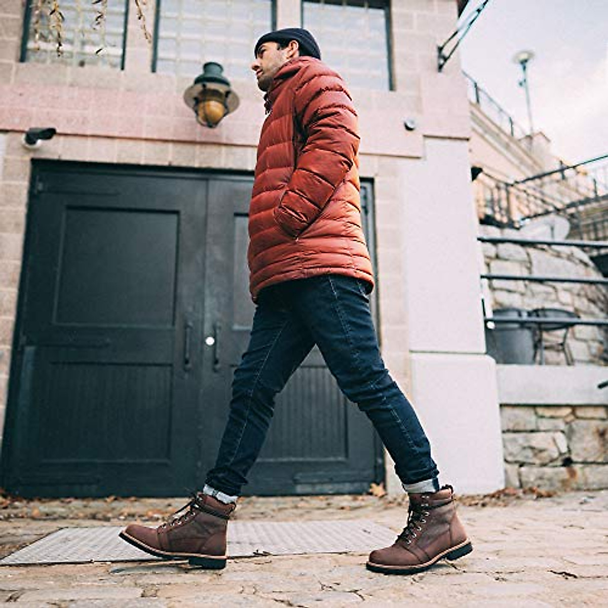 KODIAK Men's Thane Hiking Boot, gold, 11 M US