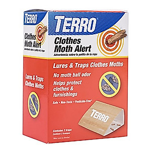 Safer Brand T720 Terro Clothes Moth Alert Traps-T720, 1-Pack
