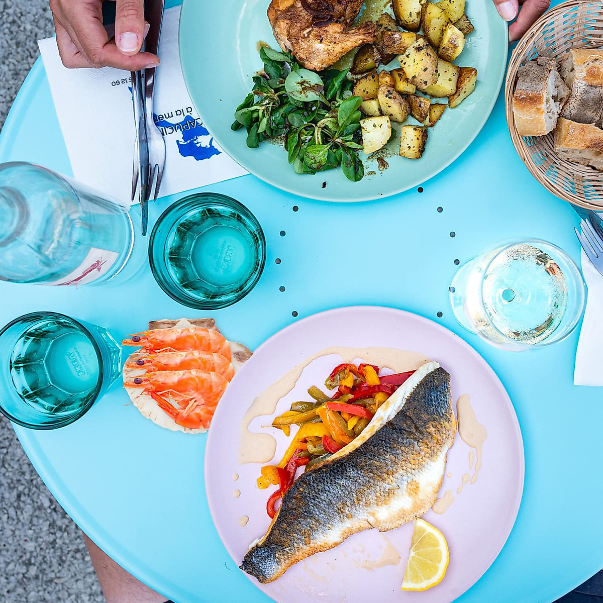 10 Pcs Natural Baking Sea Shells, 5 Inch Baking Shells, Scallop Shells for Serving Food (Random Color)