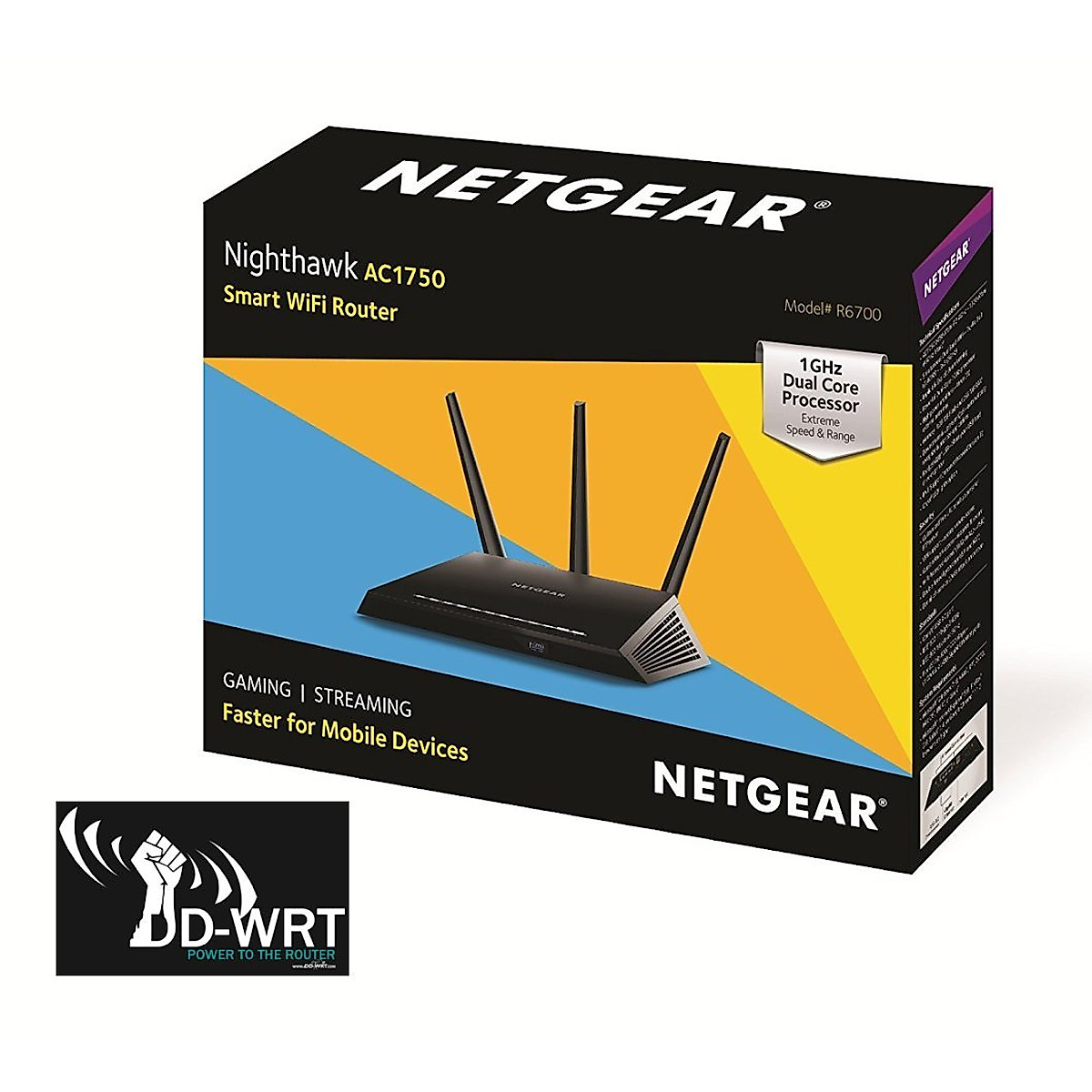 DD-WRT Netgear Nighthawk R6700 AC1750