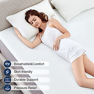 Molblly Queen Mattress 10 Inch Memory Foam Mattress in a Box, Fiberglass Free,Breathable Bed Comfortable Mattress for Cooler Sleep Supportive & Pressure Relief, Queen Size Mattress 60" X 80" X 10"