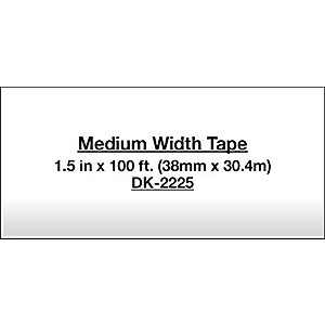 Brother Printer Continuous Length White Paper Tape (DK2225)