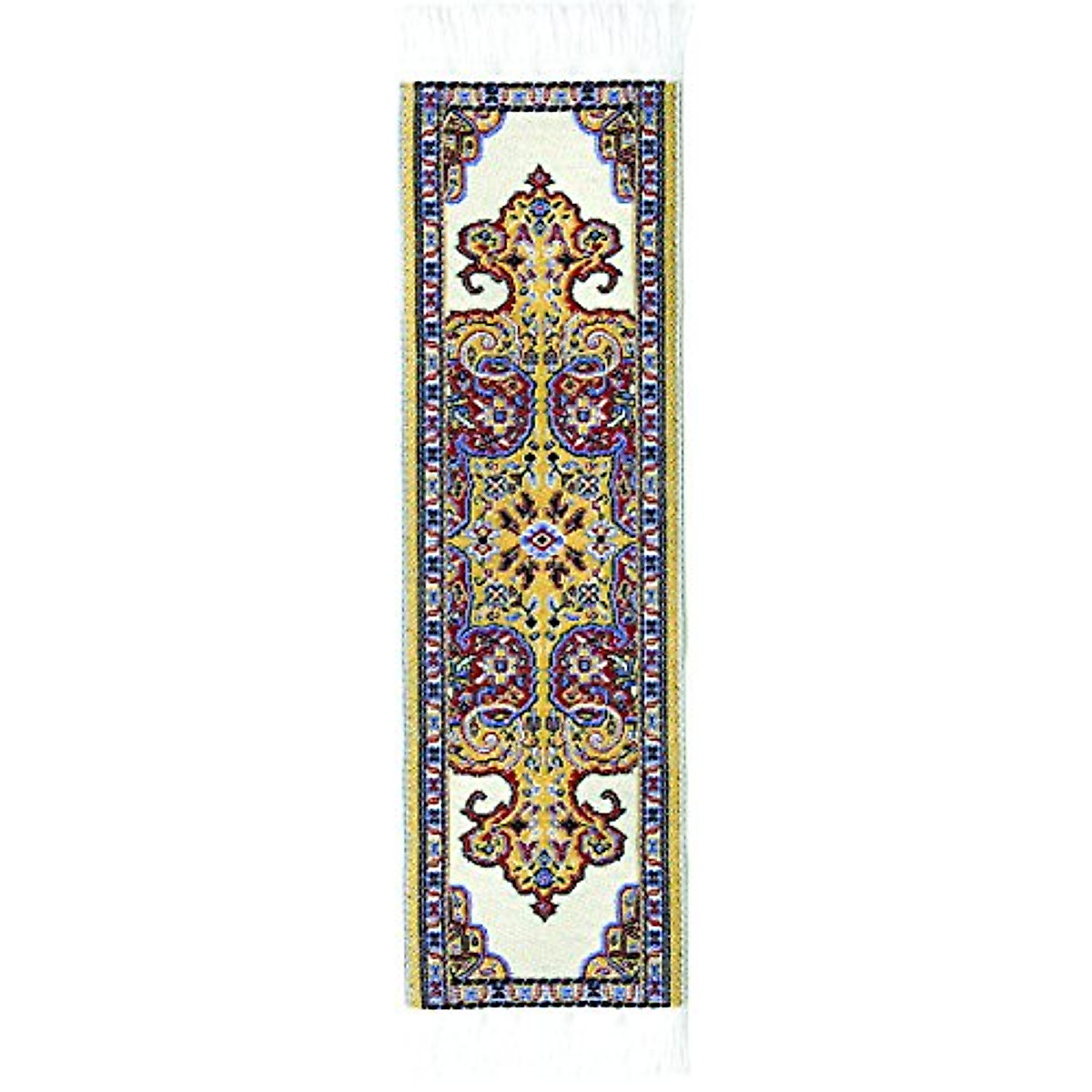 Oriental Carpet Bookmarks Urumchi - Authentic Woven Carpet - RUG BOOKMARKS - Beautiful, Elegant, Woven Cloth Bookmarks! Best Gifts for Men Women Adults Teens Teachers & Librarians!