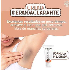 Class Gold Cosmetics Dermoaclarante Crema Body Cream, Natural Skin Cream with Vitamin E