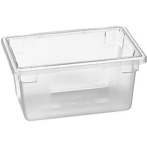 CFS 1061207 StorPlus Stackable Food Storage Container, 5 Gallon Tall, Clear