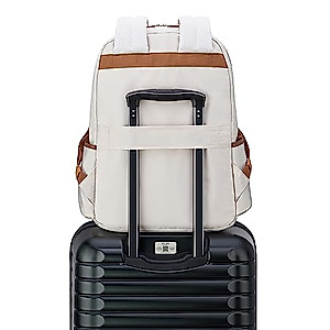 DELSEY Paris Legere Laptop Travel Backpack, Angora, 16.5 Inch
