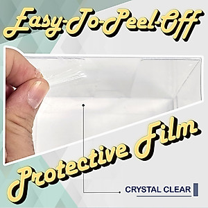 MALKO Protector Case Compatible with Funko Pop Albums Figures | 0.4 MM Thick Recyclable Plastic | 5 Pack