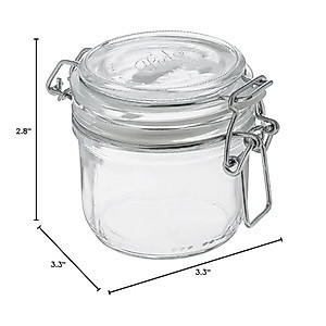 Bormioli Rocco One Fido Airtight Storage Jar 200ml for All Homemade Treats
