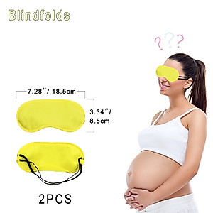 Pin The Pacifier on The Baby Poster, Party Games for Adult, Gender Reveal Decorations Cute Baby Shower Party Decorations