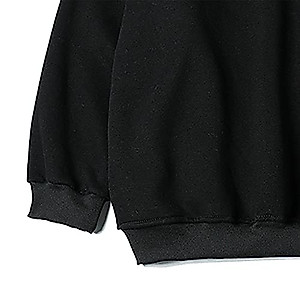rhinestone hoodie oversized crewneck black crew neck mens pullover mens jacket tunic sweatshirts for men crop zip up hoodie men pink hoodie y2k sweatshirts for men loose fit Black XL