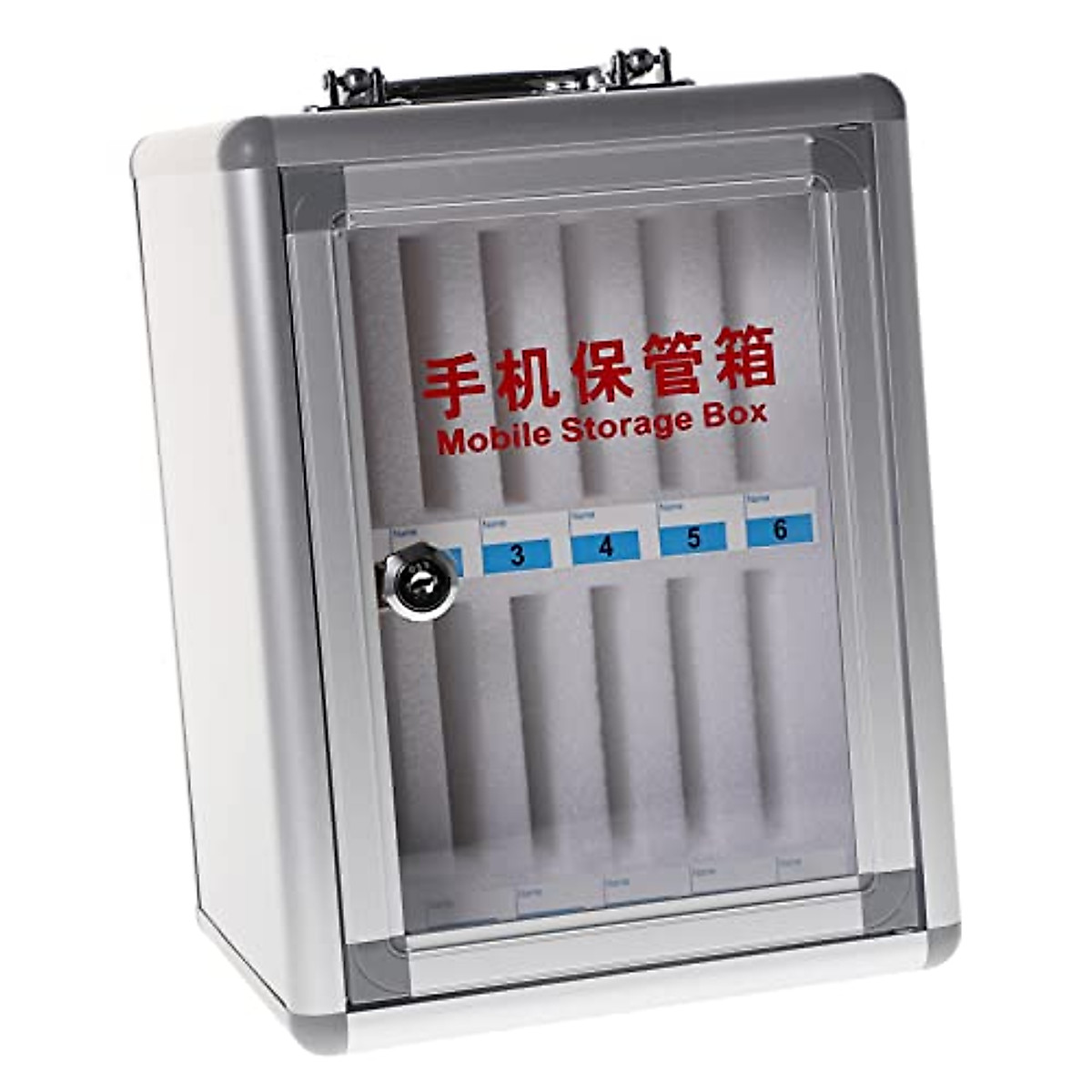 MAGICLULU Mobile Phone Safe Metal Storage Cabinet Lockers for Employees Metal Storage Shelves Cell Phone Storage Box Storage Box for Mobile Phone Locker Storage Cabinet for Classroom Metal