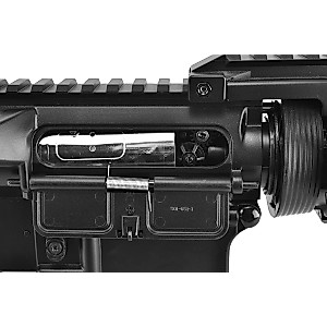 Lancer Tactical RAS CQB MK18 Airsoft AEG Piactinny Rifle w/Nimh Battery & Charger, 1000 Rounds 0.20g 6mm BBS (Color: Black)