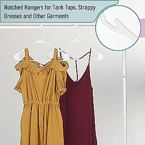 Mr. Pen- Plastic Hanger, 20 Pack, White Plastic Hangers, Hangers, Clothes Hanger, Coat Hanger, White Hangers, Clothes Hangers Plastic, White Hangers Plastic, Plastic Hangers 20 Pack, Hangers White