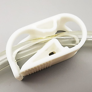 10PCS PBT Plastic Tubing Clamp 140 Degree Celsius Heat Resistant Adjustable Tube Clip Laboratory Industrial Flow Control Hose Clamp