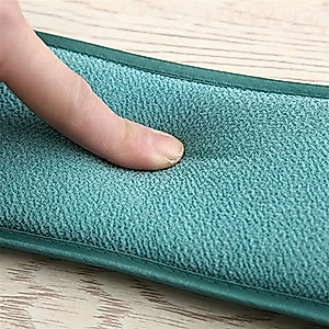 INGVY Dry Brushing Body Brush Fashion Powerful Moisture Machine Rub Back Towel Bar Men Sand Thin Bath Strip Towel Woman Soft Body Cleaning Bathroom Accessory (Color : Brown)