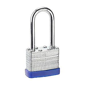 Fu Volante Lock, 1-9/16" (40mm) Laminated Keyed Padlocks, keyed Alike Locks, 2 inch Long Shackle Locks- Pack of 12
