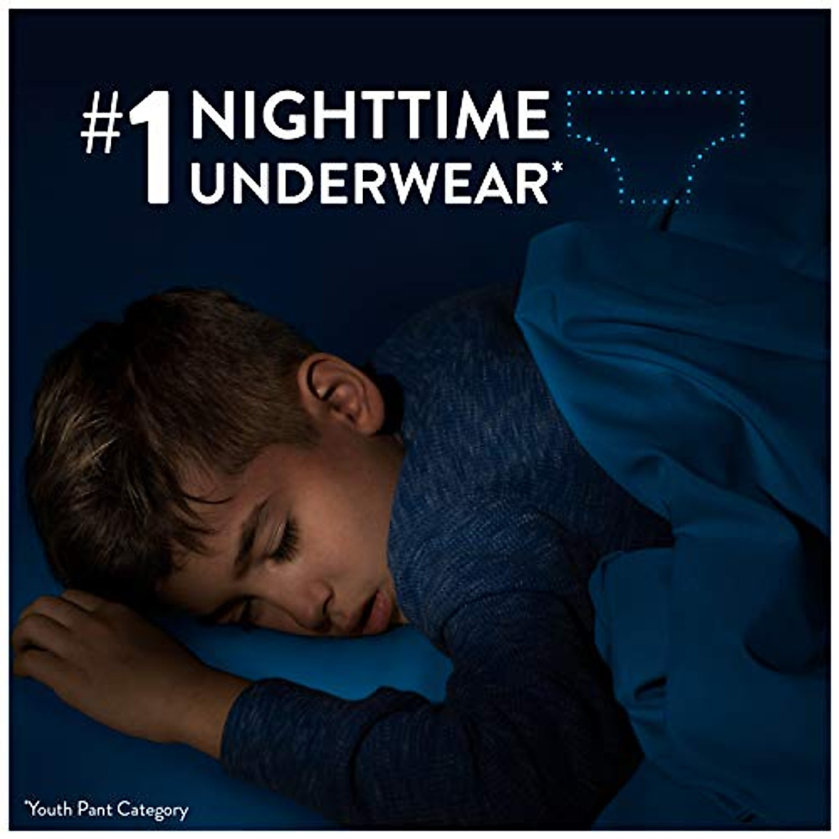 GoodNites,Boys Bedwetting Underwear, L/XL, 34 ct