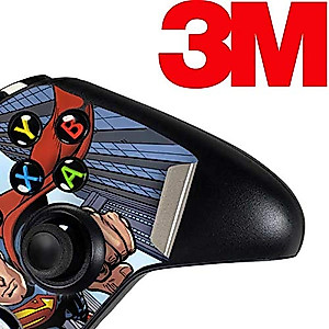 Skinit Decal Gaming Skin compatible with Xbox One Controller - Officially Licensed Warner Bros Superman Flying Design