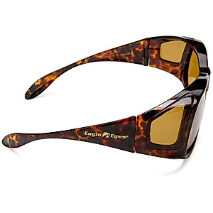 Eagle Eyes FitOns Polarized Sunglasses - Tortoise Shell