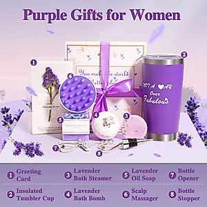 Birthday Gifts for Women, Gift Basket for Women Who Have Everything Christmas Stocking Stuffers Valentines Day Mother's Day Gifts for Wife Mom Sister Girlfriend from Daughter Son Husband Boyfriend