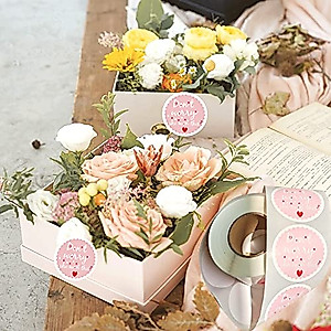 Don’t Worry She Won This Stickers Small Shop Stickers 1.5 Inch Thank You Customer Appreciation Circle Sticker Labels 500 Pcs Thank You Stickers for Small Businesses Packaging Sticker,Handmade Stickers