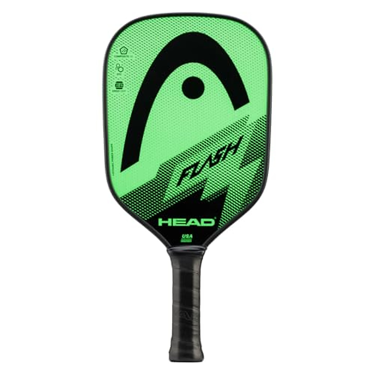 HEAD Flash Pickleball Pack - 2 Approved Paddles, 2 Outdoor Balls, Carry Sack