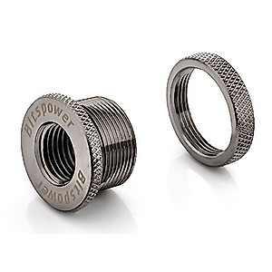 Bitspower G1/4" CaseTop Water-Fill Set, Black Sparkle