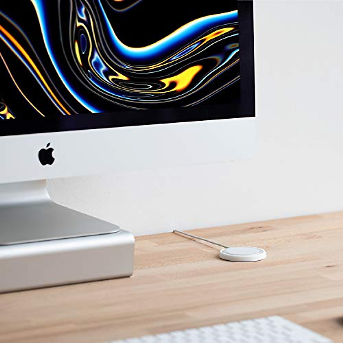 Elevation Lab MagBase - Mount for MagSafe Charger, First of its Kind - Pull up to Keep Charging or Slide to undock, Included 3ft USB-C Extension Cord, Holder, Dock,