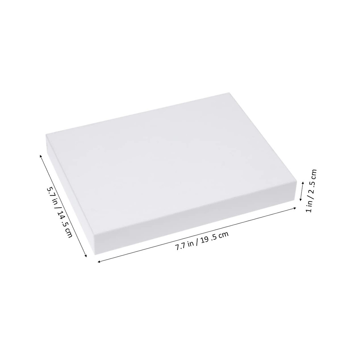 FUNOMOCYA 3pcs Floating Shelves Wall Mounted Shelves Figure Floating Shelf Wall Mounted Bookshelf Wall Display Ledge Hanging Shelves for Wall Bookshelves Wall Mounted Decor Wooden White