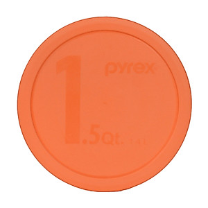 Pyrex (1) 322-PC Green, (1) 323-PC Orange, (1) 325-PC Blue, and (1) 326-PC Red Mixing Bowl Lids (FOR PYREX MIXING BOWLS ONLY) - Made in the USA