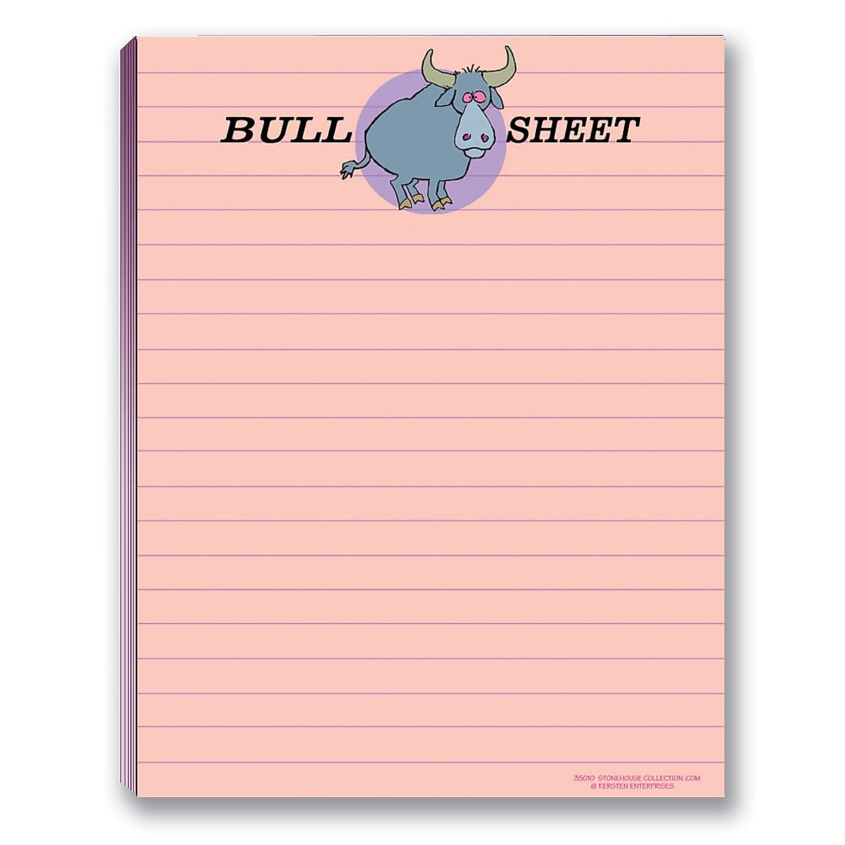 Stonehouse Collection | Funny Adult Note Pad Assorted Pack | USA Made | 4 Novelty Notepads - Funny Office Supplies (4)