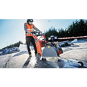 Bosch 2608603641 Diamond Cutting Disc for Asphalt, 0 V, Silver/Grey, 350 x 20 x 25.40 x 3.2 x 12 mm