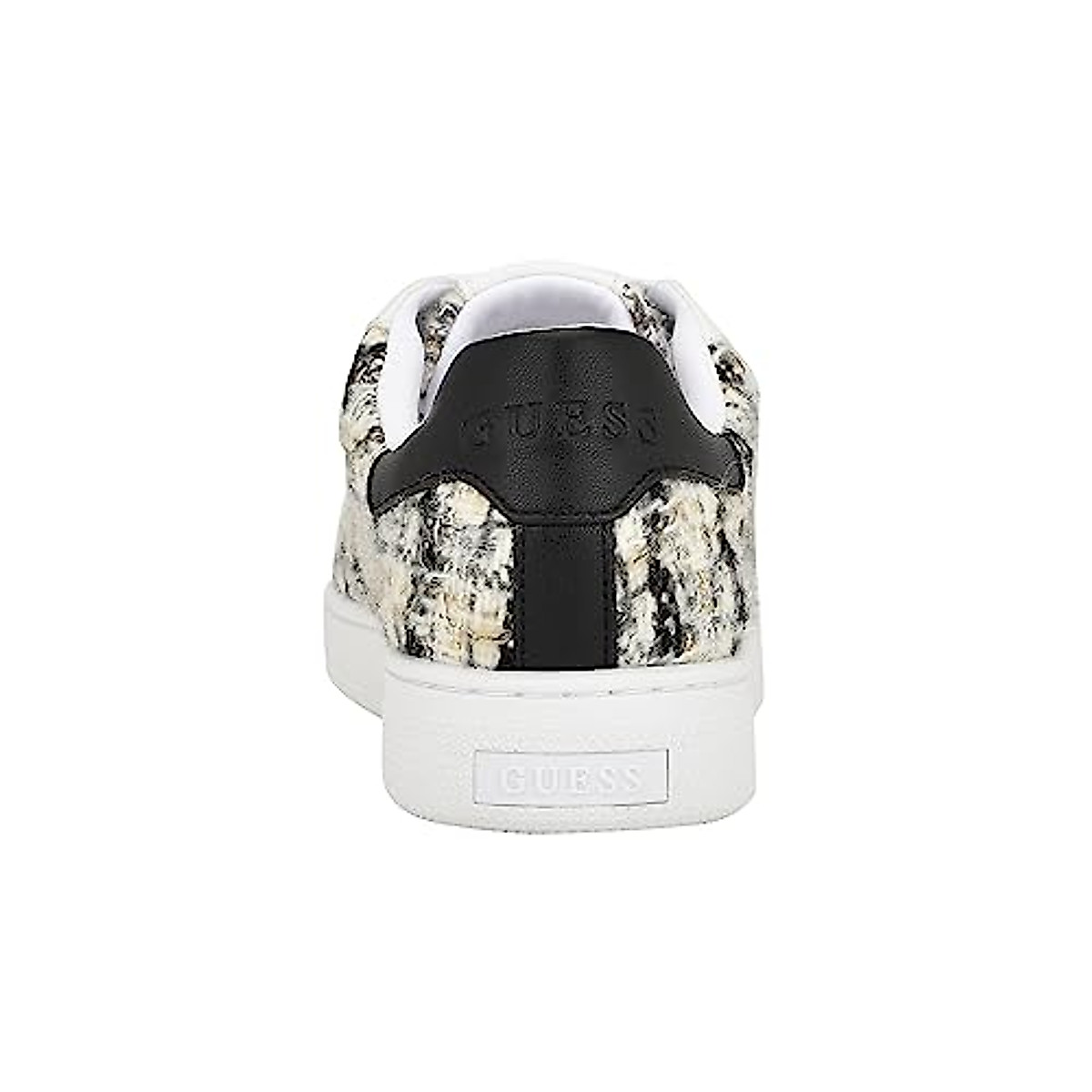 GUESS Women's RENZY Sneaker, Black 007, 6.5