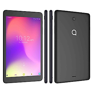 Alcatel 3T 9027W 8 inches 16GB Black (T-Mobile) (Renewed)