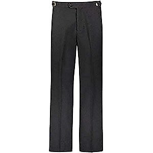 RGM Men's Tuxedo Pants Side Satin Stripe - Pleated Or Flat Front 28W x 32L