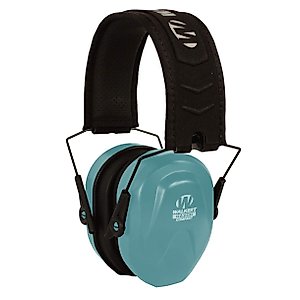 Walker's Razor Youth and Women Compact Passive Muff NRR 24DB Blue