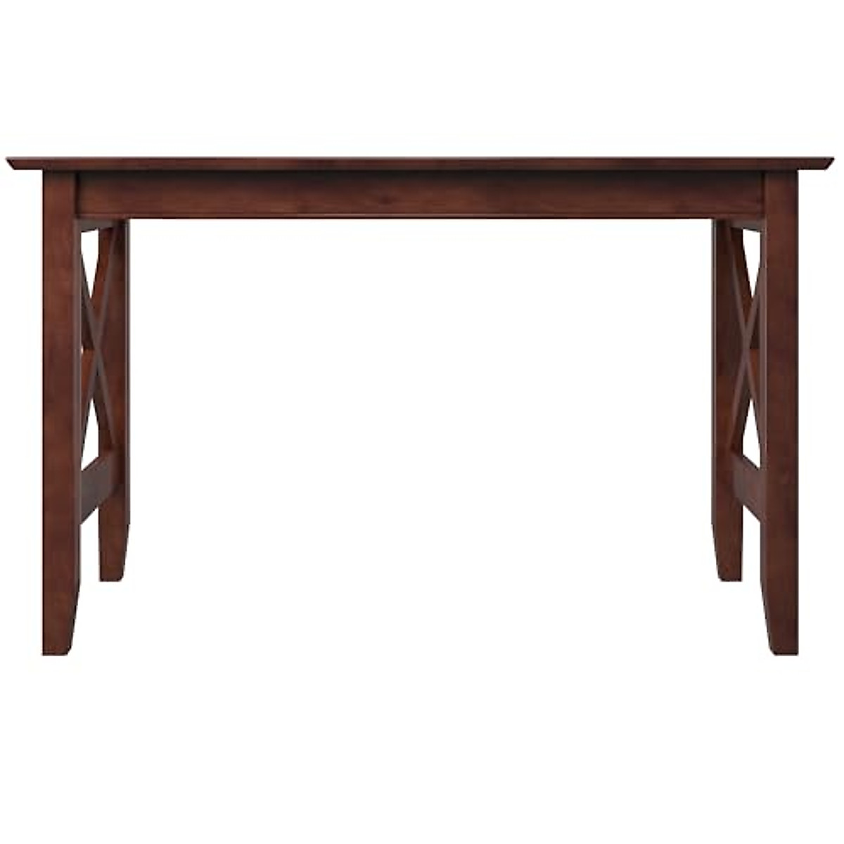 Multi-Purpose Desk, Writing Desk, Craft Table, Work Table, Computer Desk, Solid Wood, Brown